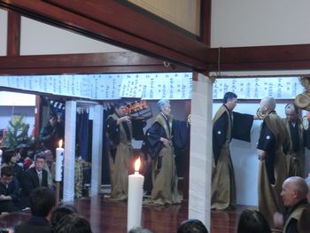 2012黒川能シリーズ2 雪の中でも大地踏、式三番。 | クリコの観能日記