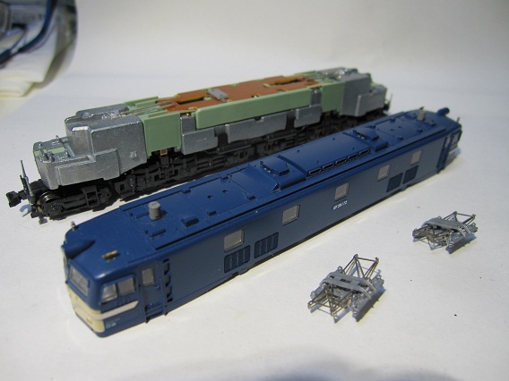 【Nゲージ鉄道模型】＜国鉄名車両列伝シリーズ＞KATOEF58-172号機宇都宮仕様に改造デフロスター編（^^ゞ | 鉄道に萌えちゃんねる