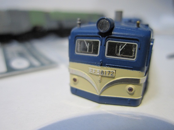 【Nゲージ鉄道模型】＜国鉄名車両列伝シリーズ＞KATOEF58-172号機宇都宮仕様に改造デフロスター編（^^ゞ | 鉄道に萌えちゃんねる