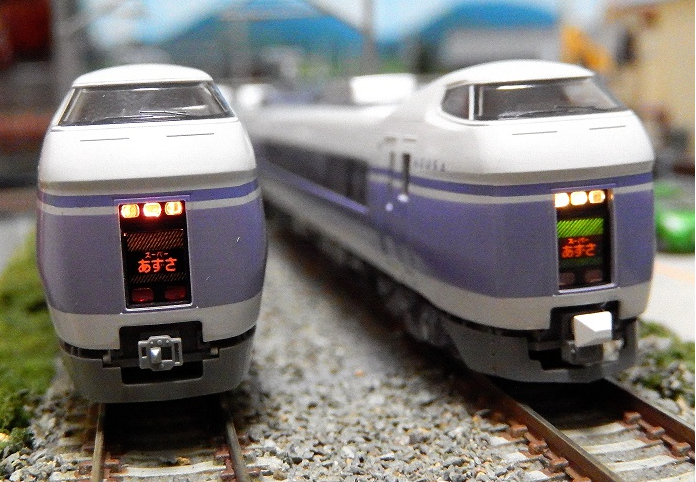 【Nゲージ鉄道模型】＜ザ・ラストラン鉄道名車両列伝シリーズ2018＞KATO E351系スーパーあずさ（最新ロット）総本山電子参拝所通信販売店舗で定価にて入線致しました！（ちょいと痛い出費と ...