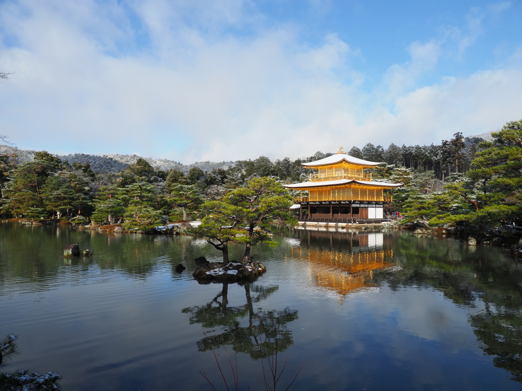 No.938 雪の金閣寺(その1) | TETSUYA氏ブログ