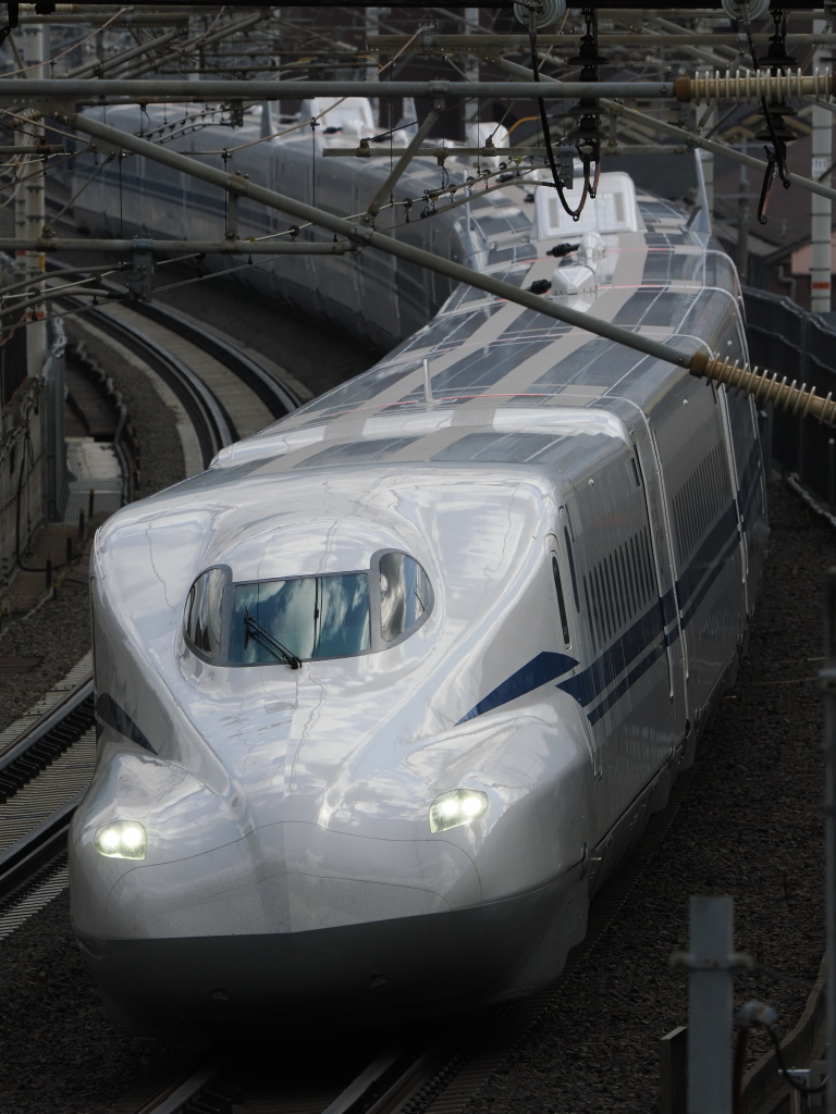 No.2495 週末のN700S J41編成試運転 山科付近にて | TETSUYA氏ブログ