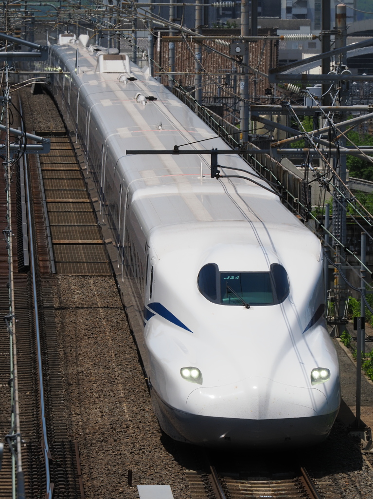 No.2605 N700S J23 J5 J24編成 本町跨線橋(東山トンネル西)にて | TETSUYA氏ブログ