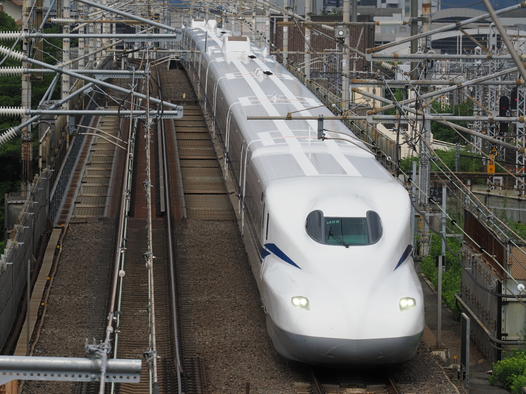 No.2667 N700S J28編成 他 本町跨線橋(東山トンネル西)にて | TETSUYA氏ブログ