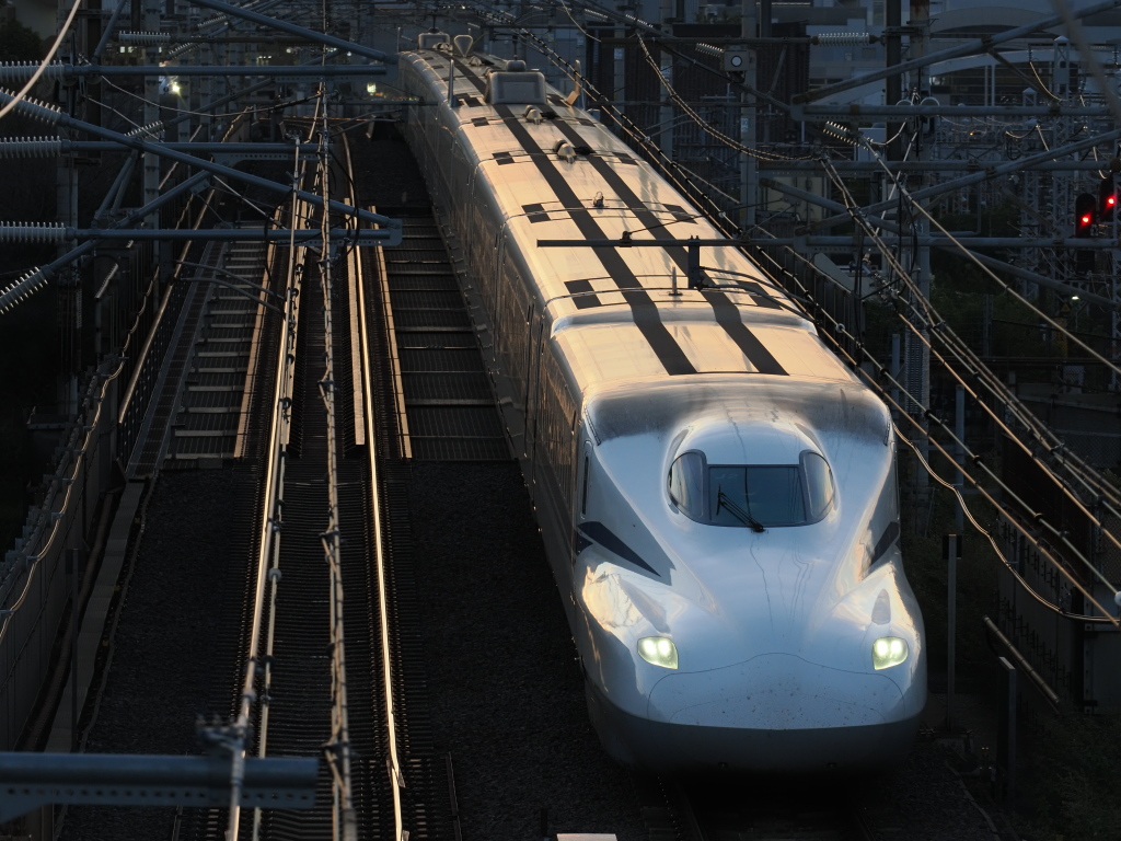 No.2804 N700S J16 J2 J34編成 本町跨線橋(東山トンネル西)にて(その1) | TETSUYA氏ブログ