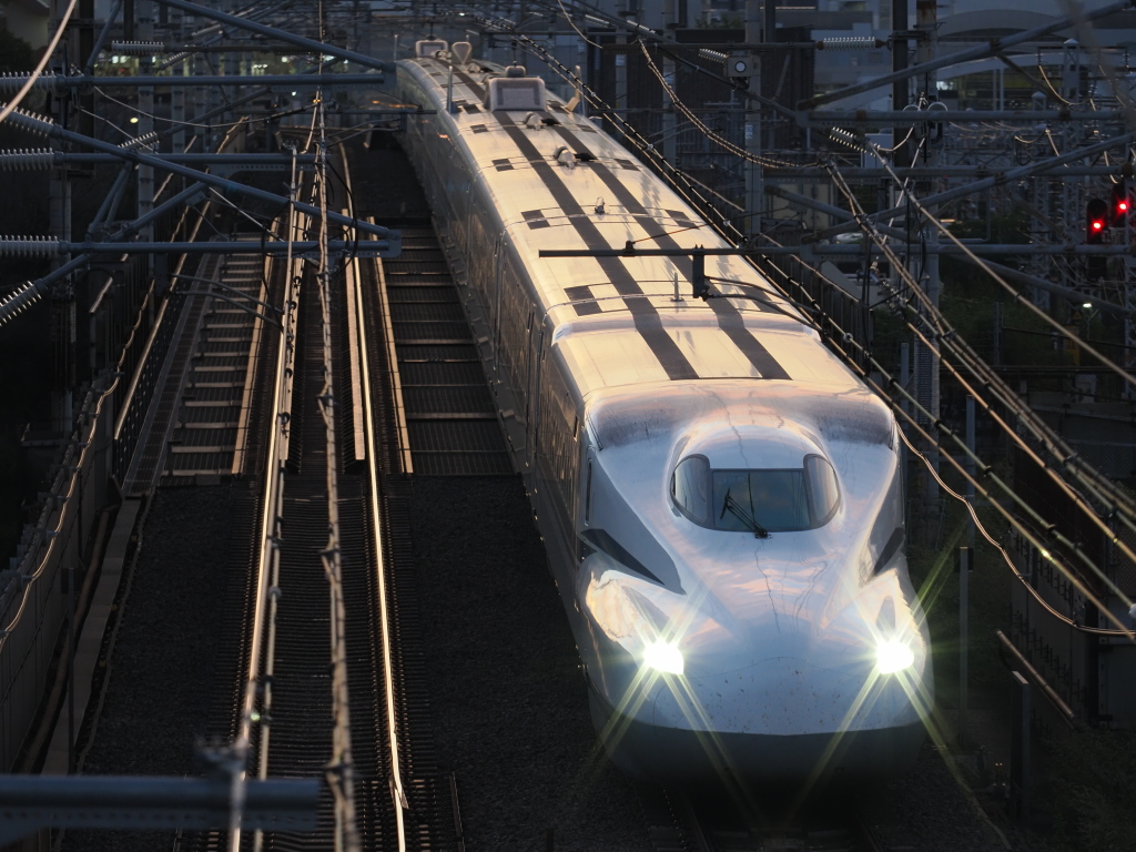 No.2805 N700S J28 H1 J6編成 本町跨線橋(東山トンネル西)にて(その2) | TETSUYA氏ブログ