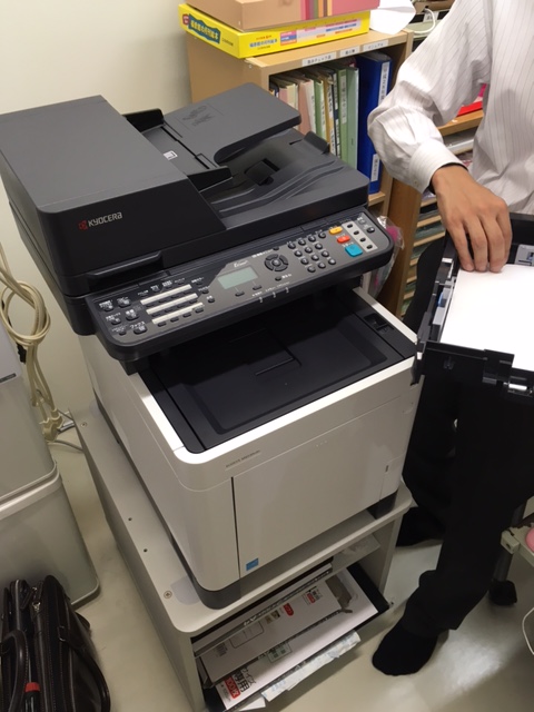 保育園事務所に京セラ ECOSYS M6530cdnを 設置しました！ | ネオくん日誌