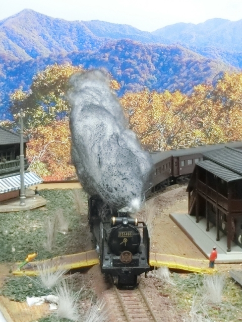 D51 498 オリエントエクスプレス’88が色々なジオラマで撮影 | 湘南急行鉄道物語