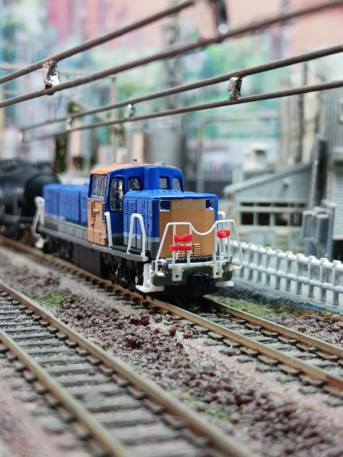 JR DE10-1000形ディーゼル機関車（1152号機･きのくにシーサイド）とオハ35系の3両編成(オハ35-22+オハ35-459+オハフ33-215) | 湘南急行鉄道物語