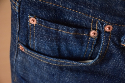 DENIME 20th Anniversary（旧ドゥニーム20周年記念モデル）の色落ち #2 - 穿き込み250時間経過 ...