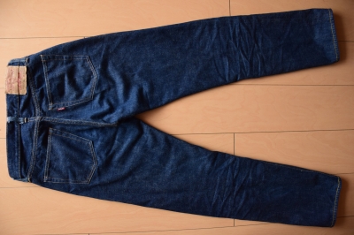 DENIME 20th Anniversary（旧ドゥニーム20周年記念モデル）の色落ち #2 - 穿き込み250時間経過 ...