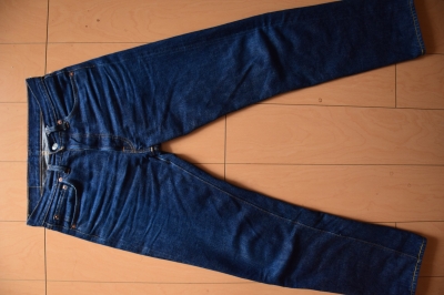 DENIME 20th Anniversary（旧ドゥニーム20周年記念モデル）の色落ち #4 - 穿き込み691時間経過 ...