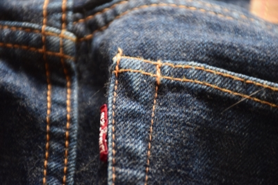 DENIME 20th Anniversary（旧ドゥニーム20周年記念モデル）の色落ち #4 - 穿き込み691時間経過 ...