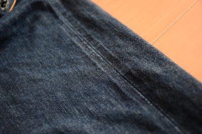 DENIME 20th Anniversary（旧ドゥニーム20周年記念モデル）の色落ち #4 - 穿き込み691時間経過 ...