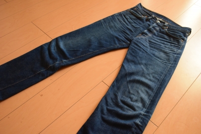 DENIME 20th Anniversary（旧ドゥニーム20周年記念モデル）の色落ち #5 - 穿き込み1633時間経過 ...