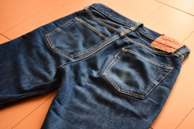 DENIME 20th Anniversary（旧ドゥニーム20周年記念モデル）の色落ち #5 - 穿き込み1633時間経過 ...