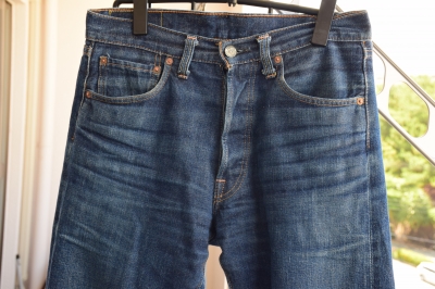 DENIME 20th Anniversary（旧ドゥニーム20周年記念モデル）の色落ち #5 - 穿き込み1633時間経過 ...