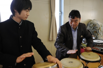 浜松北高校でジャズレッスンを開催しました。 | グランシップ航海日誌