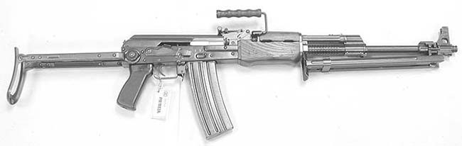畳める軽機関銃 M72AB1 | Chicago Blog