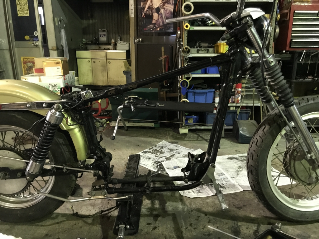 70'XLH 在庫車メンテナンス | 名古屋 ハーレー 修理 カスタム 中古車 ショップ 愛知