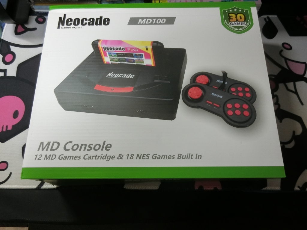 購入品(ゲーム機)：NEOCADE MD100 | MAOMAONHKのブログⅡ