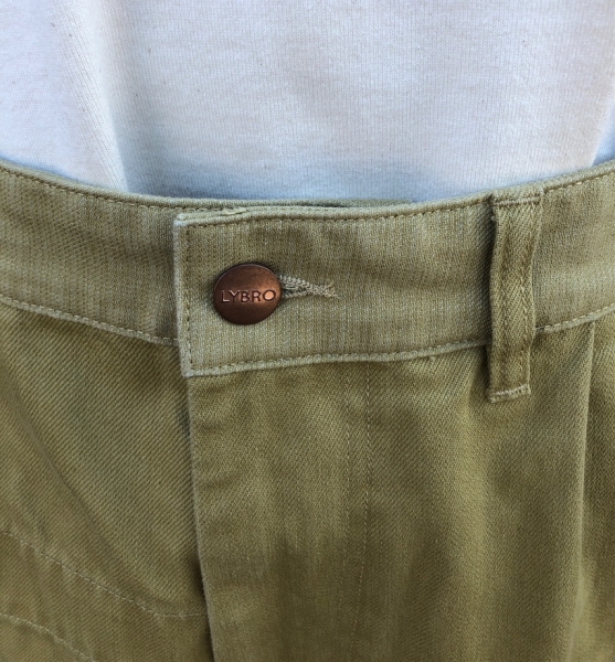 Nigel Cabourn LYBRO "PLEATED PANT" Beige | ENN-USHIMADO