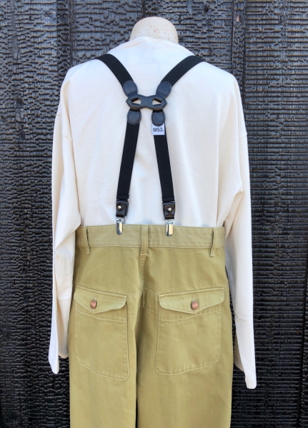 Nigel Cabourn LYBRO "PLEATED PANT" Beige | ENN-USHIMADO