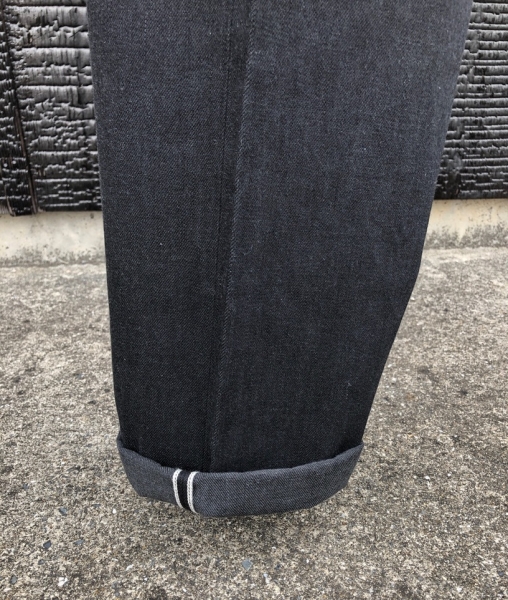 Nigel Cabourn MAIN LINE “RAILMAN DENIM PANT BLACK DENIM" | ENN-USHIMADO