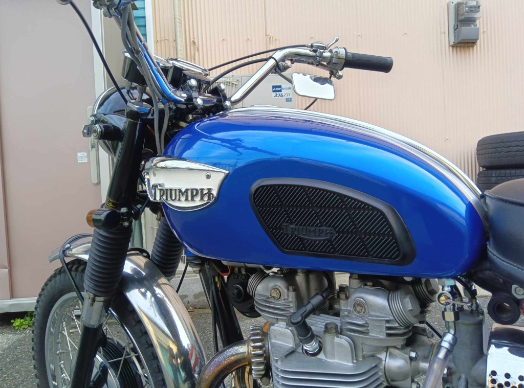 プチ報告 1968 TRIUMPH TR6R 三重県Мさん その5 | NUNOBIKI CLASSICS official blog 2nd ...