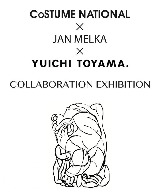 コラボレーションモデル発売のお知らせ「CoSTUME NATIONAL×JAN MELKA×YUICHI TOYAMA」 | GLOBE ...