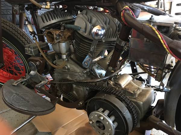 1954 Harley Davidson 45" Flathead bobber G series #505 | RIDE★ON 090 ...