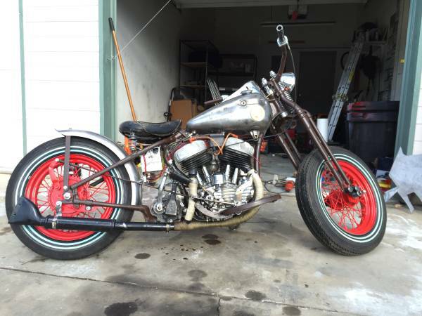 1954 Harley Davidson 45" Flathead bobber G series #505 | RIDE★ON 090 ...