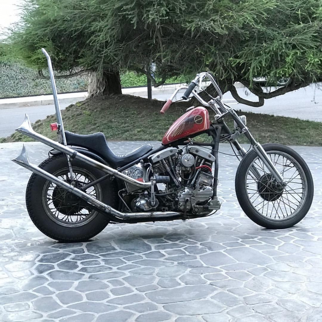 1951 PAN/SHOVEL chopper #851 | RIDE★ON 090-4425-0816