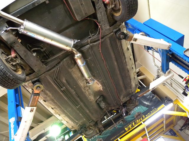 MINI1.3用HKS製VALTAIN純正タイプマフラー | Garage blog