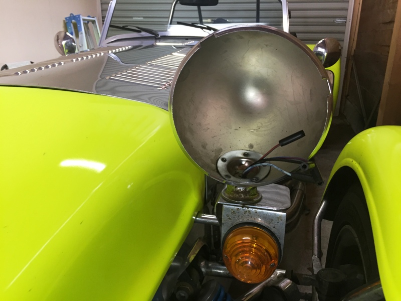 ヘッドライト交換 for BDR | Garage blog