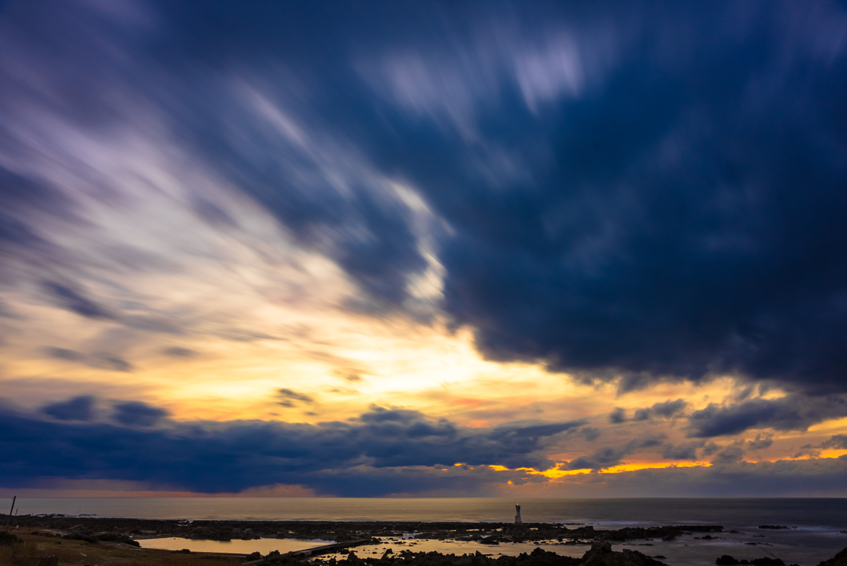 日曜日の夕暮れ | 佐渡の四季+α