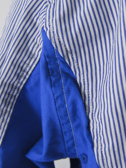 STRIPE SIDE PANEL BD SHIRT | FLAT SOPH. BLOG
