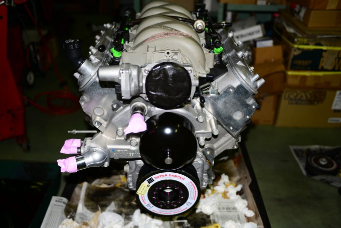 #12480030 C5R Cylinder Block 427 Engine for C5 Corvette | コルベットレポート