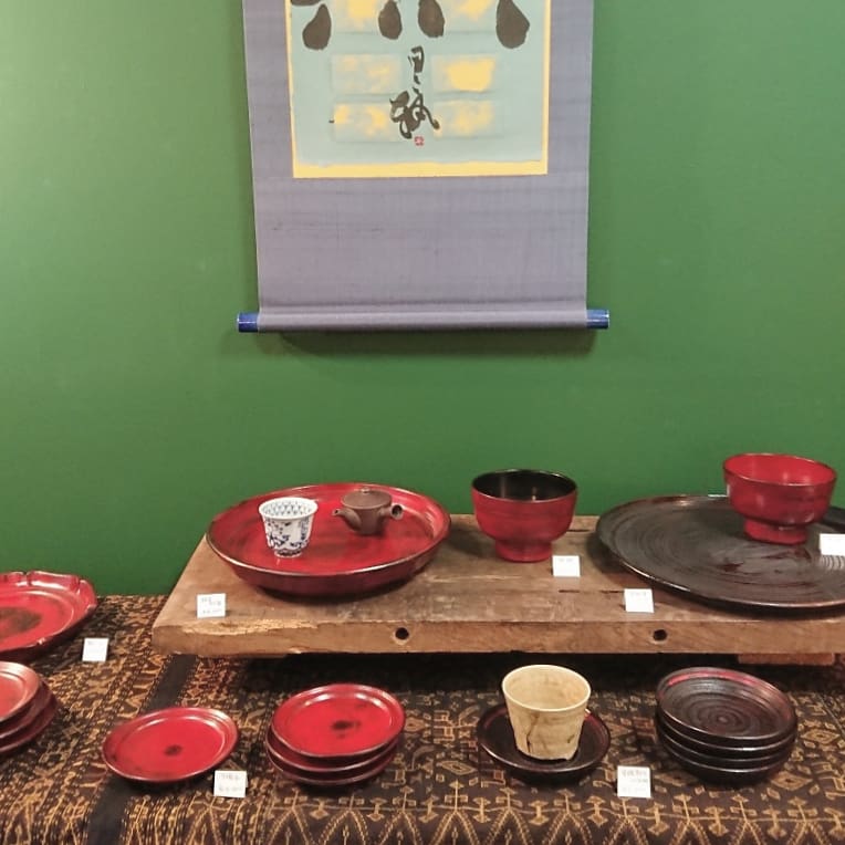 大蔵達雄 漆展 根来で迎春2 | つかう たのしむ ＋ノーション ブログ