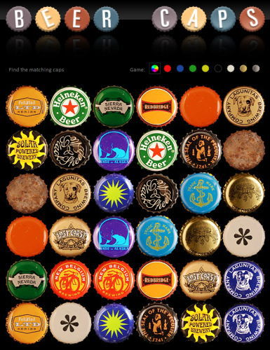 BEER CAPS GAME | ガロンのハンドメイドとアトリエの日常