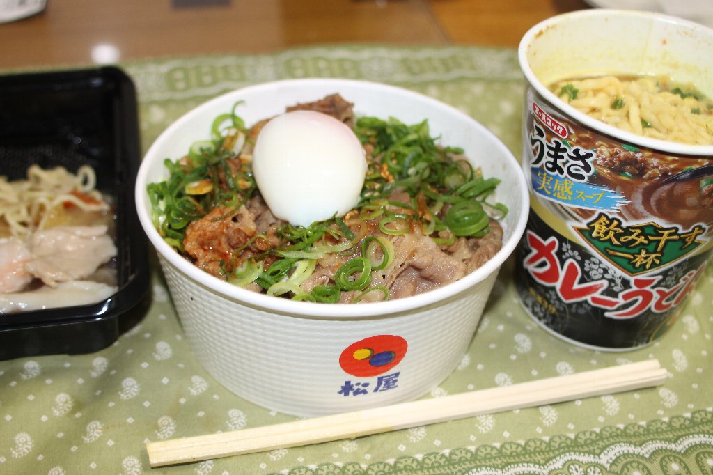 Junk dinner (^-^; | 今週の夕飯 This week's dinner