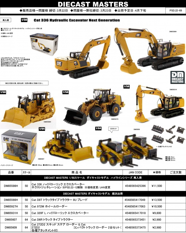 DIECAST MASTERS | リトルレガード 新製品予約情報