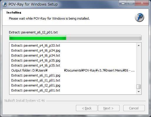 POV-Ray v3.7 が RC6 から RC7 にバージョンアップした | KOKAのつぶやき