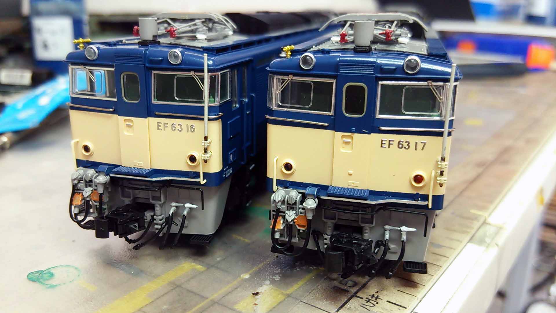 TOMIX EF63(1、2次)の加工 | 勝田工房 雑記ノート