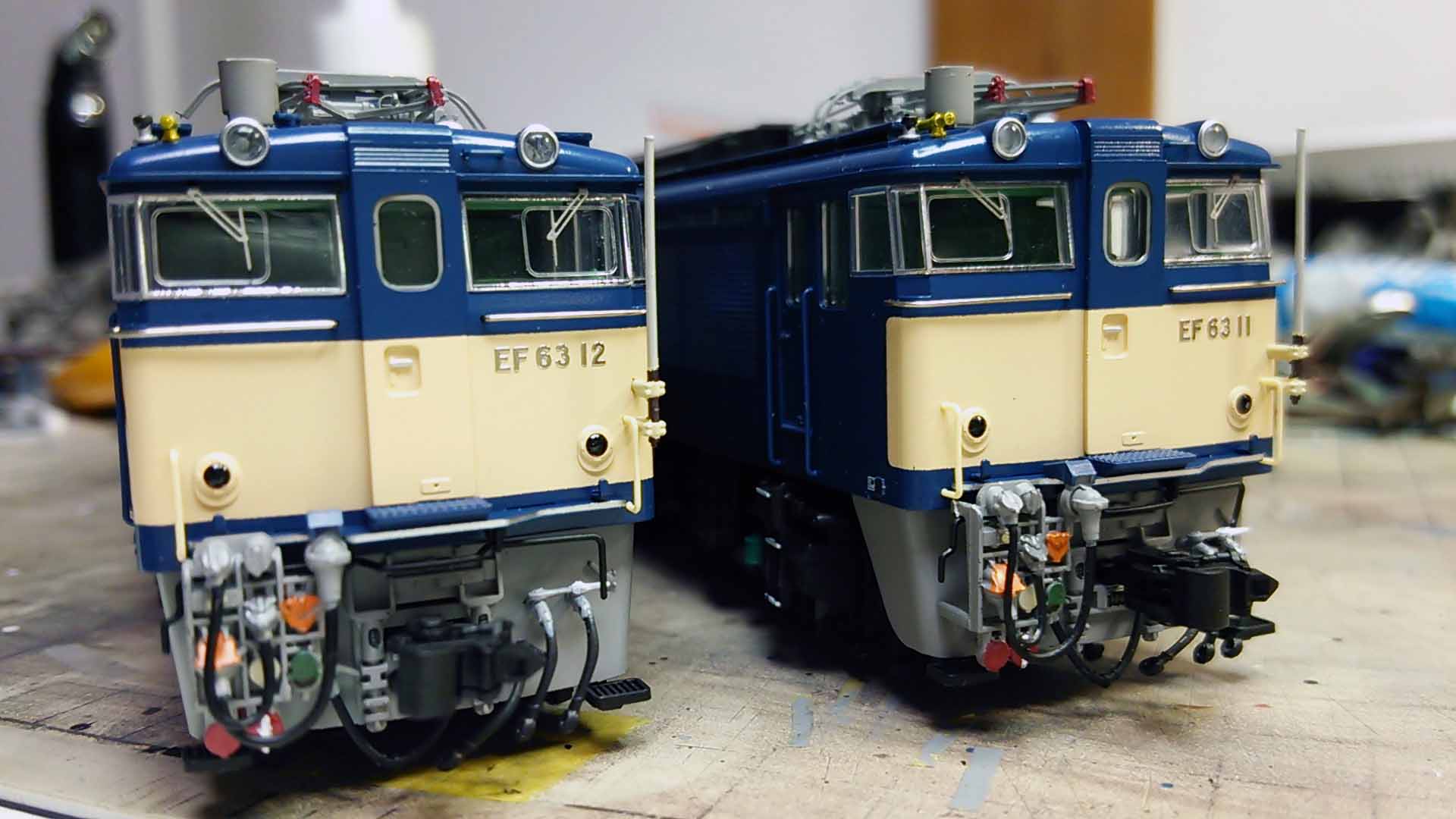 TOMIX EF63(1、2次)の加工 | 勝田工房 雑記ノート