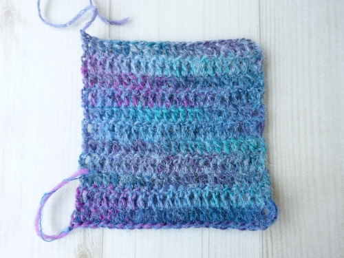 ハマナカ ディーナを試し編み | mimosaのあみもの日記～埼玉県 所沢市 の編み物教室～