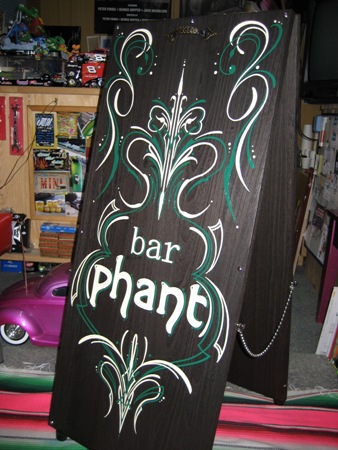 Signboard 『bar Phant』 。。。 | KAZU’TTAの寝言。。。