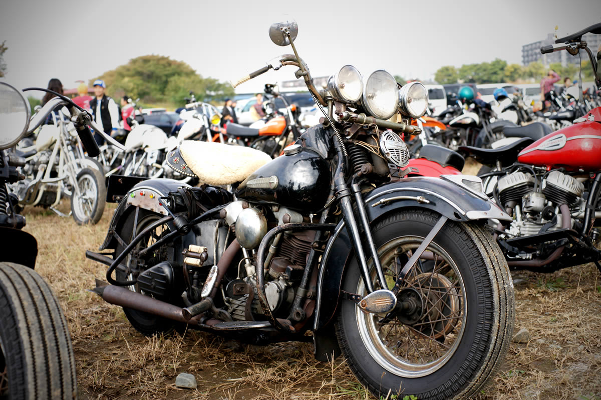 VINTAGE MOTORCYCLE RALLY | Skate Chopper