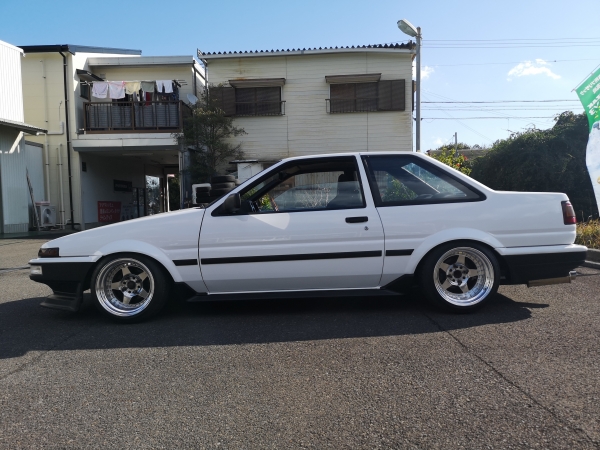 2019 仕事納め＆AE86トレノ WORK MEISTER CR01 15インチホイール 装着～♪ | カーファッション紀州の気ままにブログ！