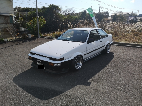 2019 仕事納め＆AE86トレノ WORK MEISTER CR01 15インチホイール 装着～♪ | カーファッション紀州の気ままにブログ！